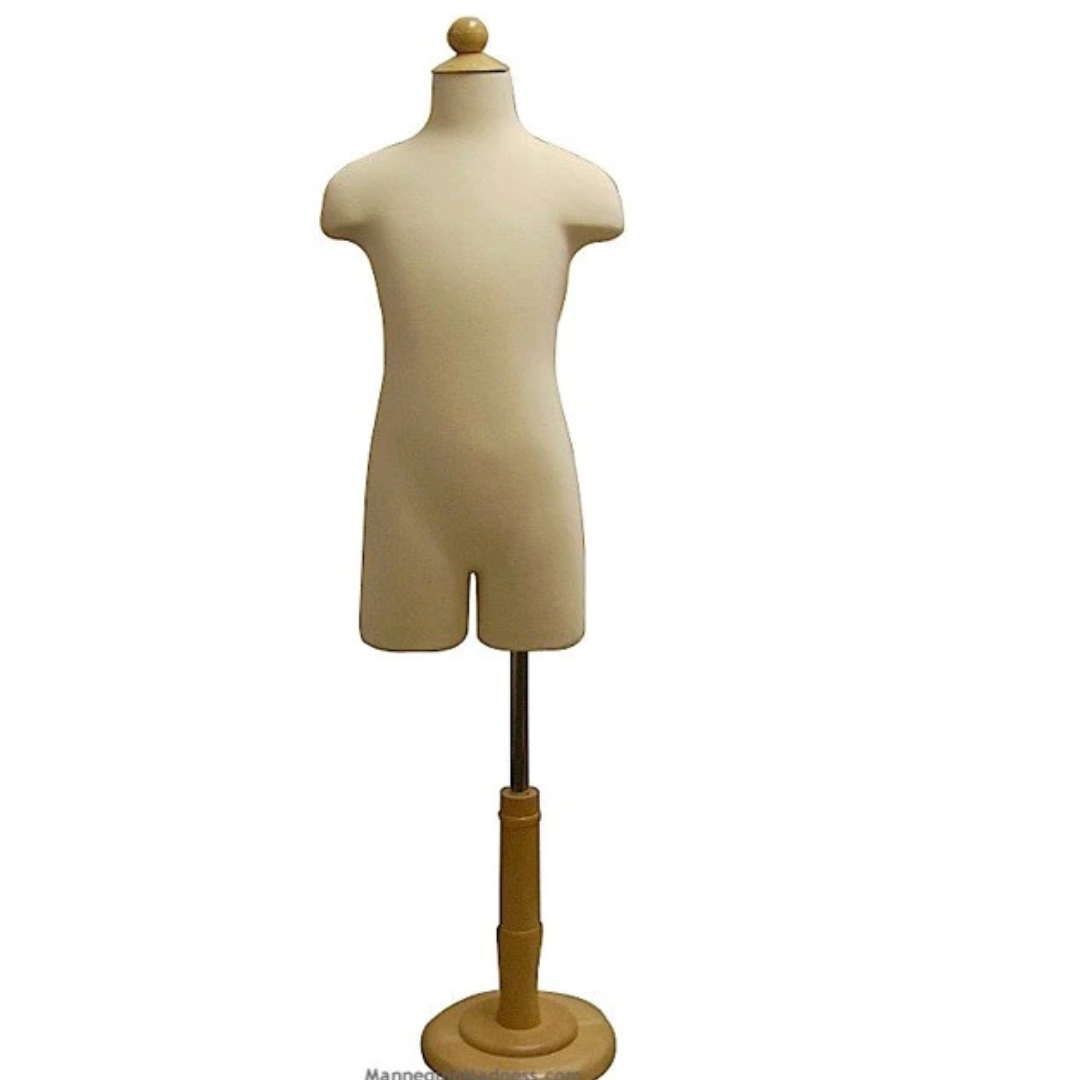 Child Torso with Half Leg: Size 7 – Mannequin Madness