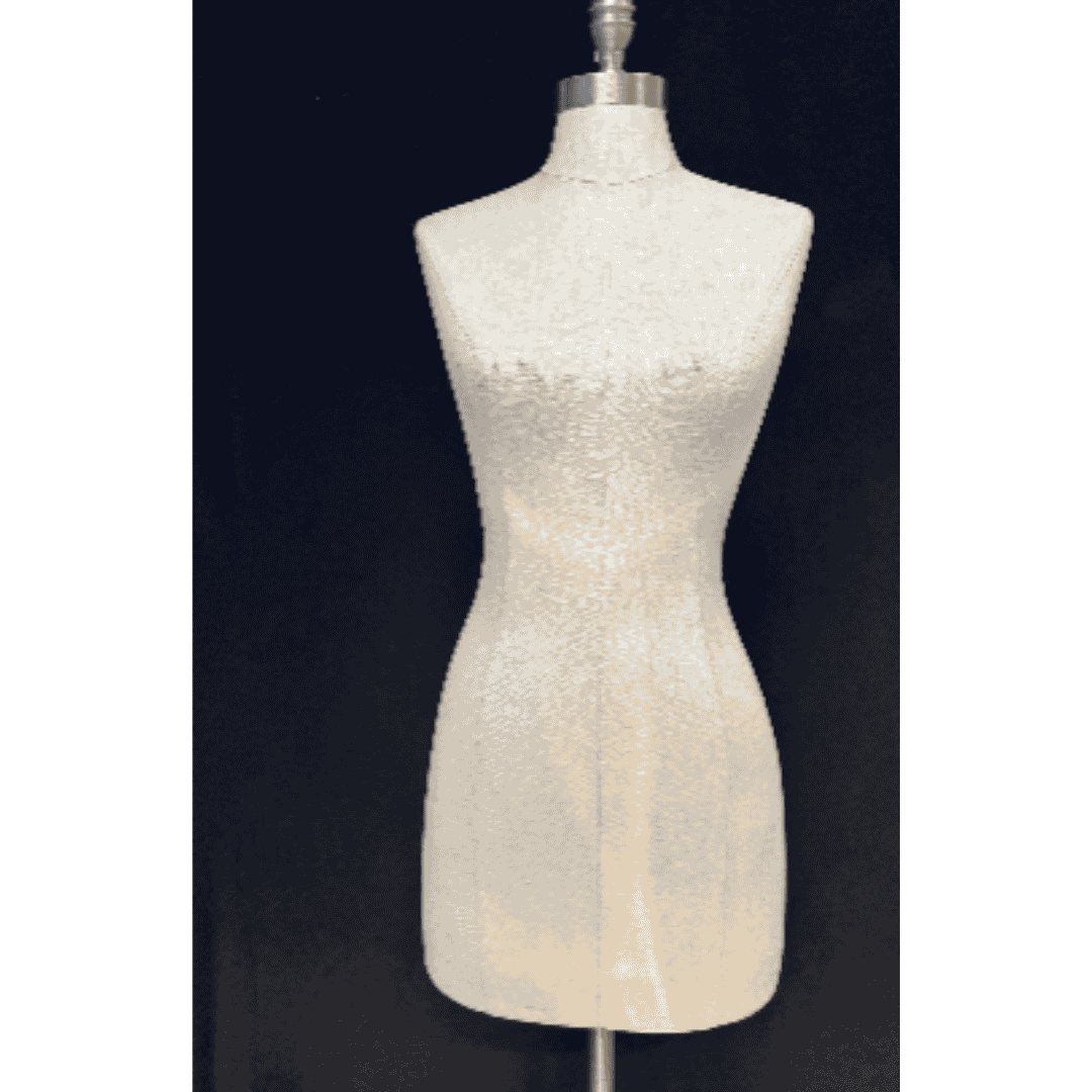 Used Female Dress form on Stand with Wheels – Mannequin Madness