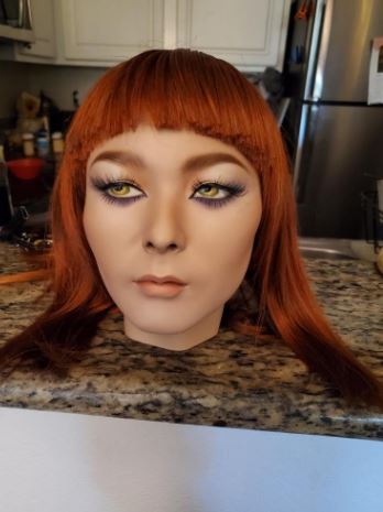 Used Rootstein hard cap wig - Calendar Girl Series – Mannequin Madness