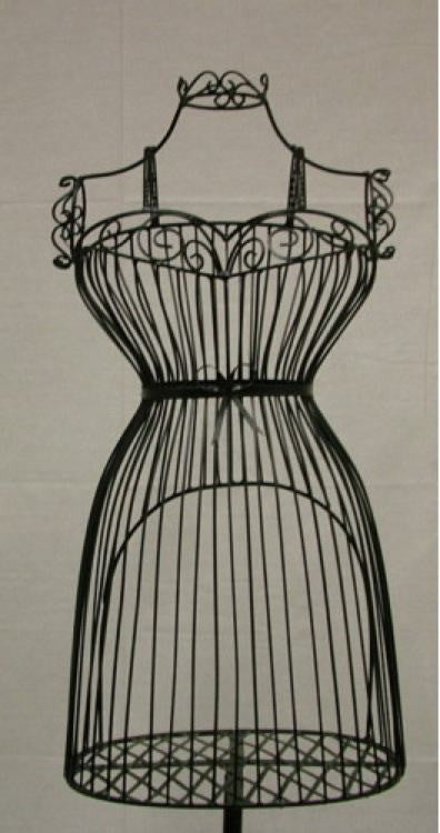 Female Wire Dress Form Mannequin #1: Black – Mannequin Madness