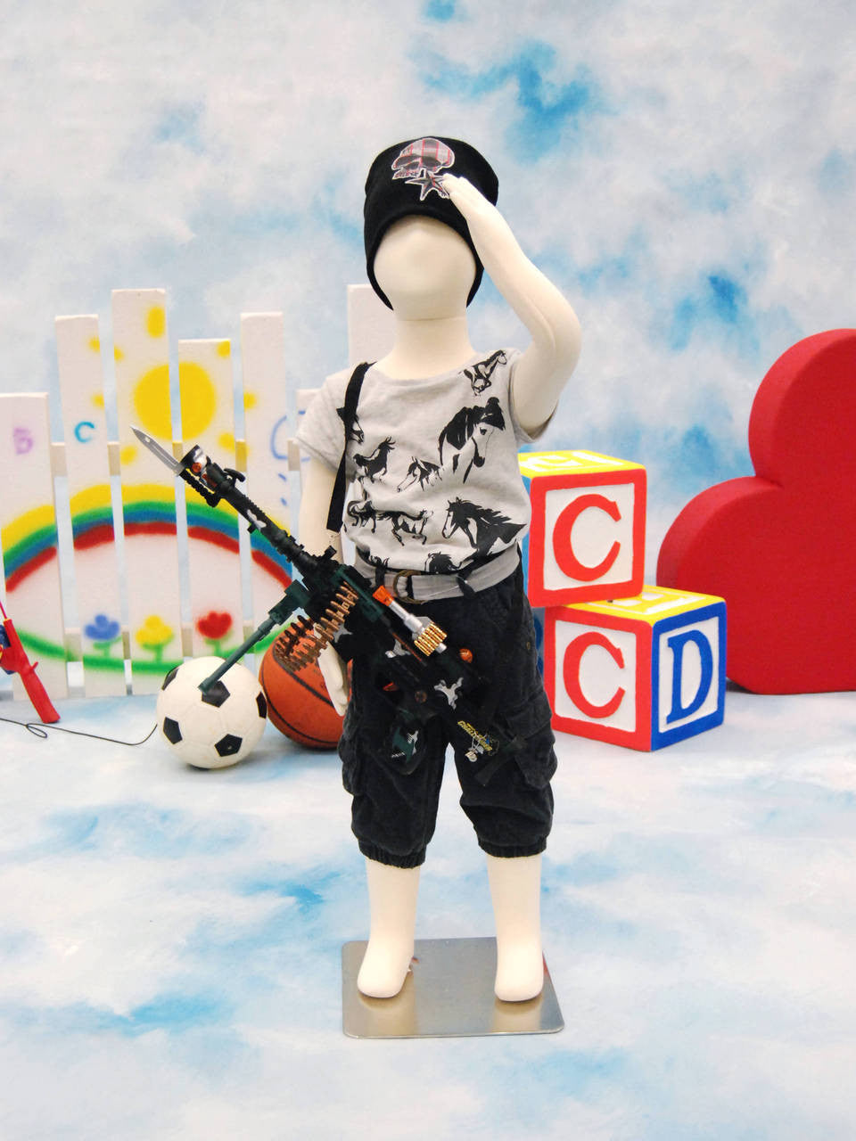 Bendable/Posable Toddler Mannequin: ~3T – Mannequin Madness