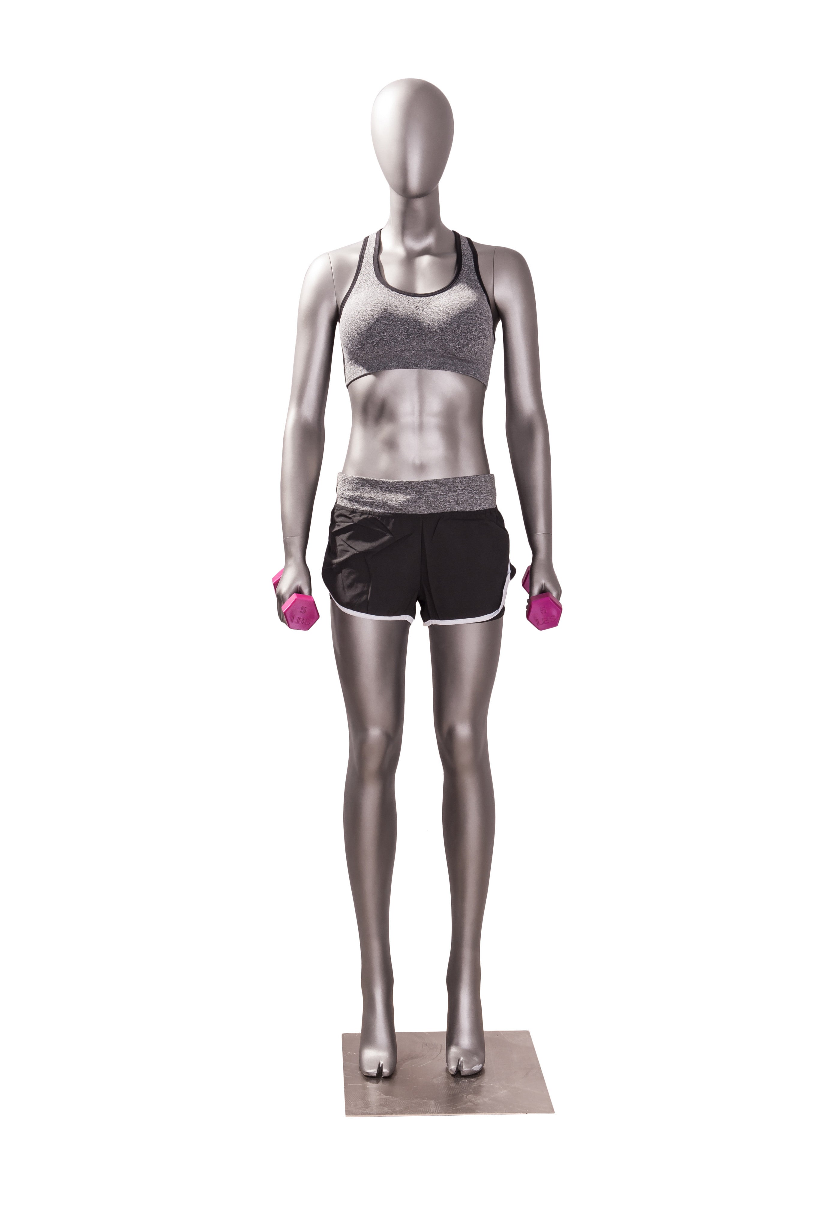 Angela Sports Female Mannequin lifting weights – Mannequin Madness
